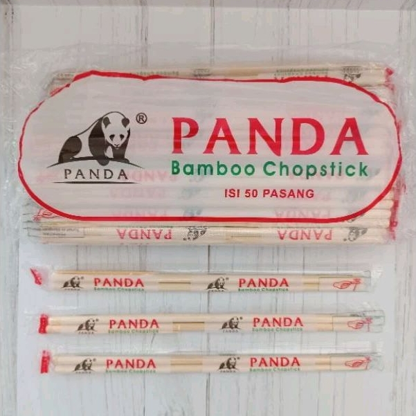 Jual Sumpit Tusuk Gigi Panda isi 50 Pcs | Shopee Indonesia