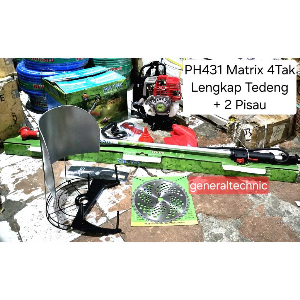 Jual Mesin Panen Padi Matrix 4Tak MTX-431 Mesin Potong Padi Matrix 431 ...