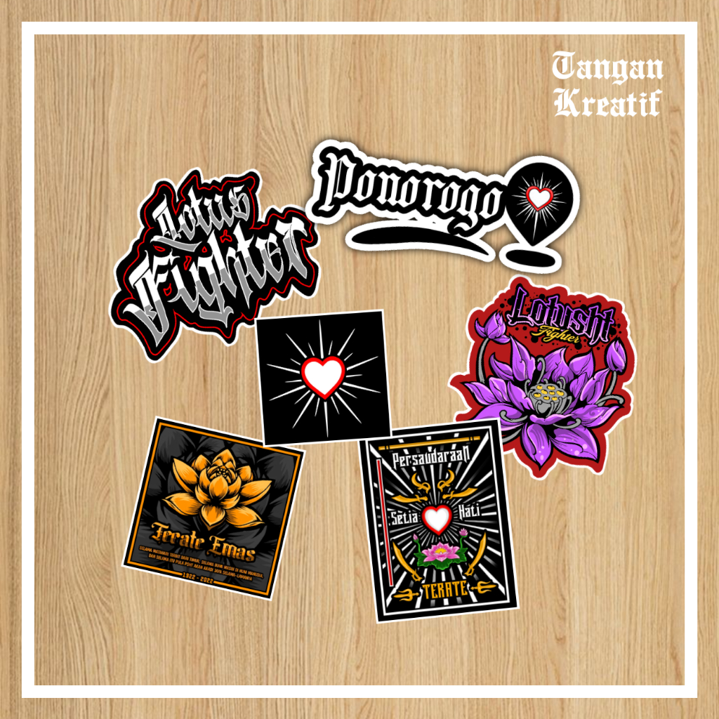 Jual Stiker psht sudah cutting pola sticker pack psht ponorogo | Shopee ...