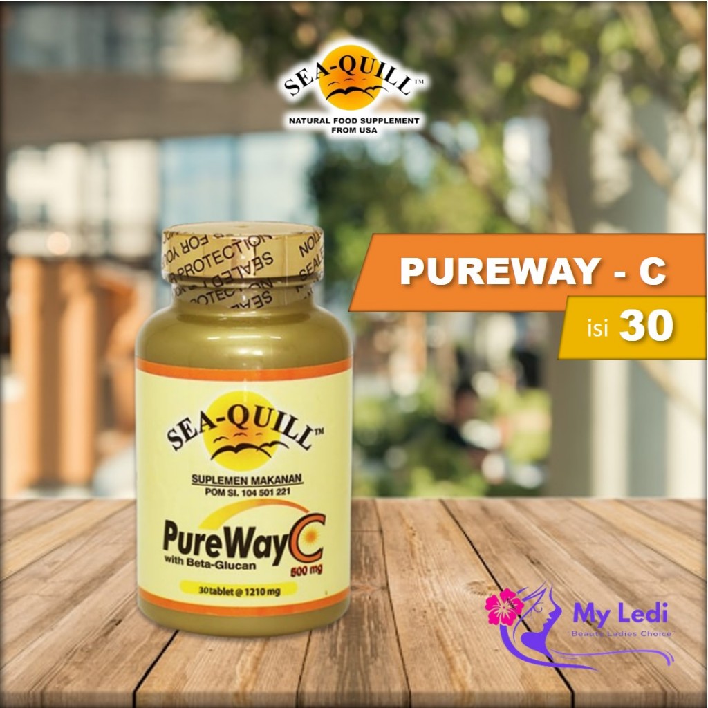 Jual Sea Quill Pureway C 500Mg Isi 30 Tablet / Sea-Quill Vitamin / My ...