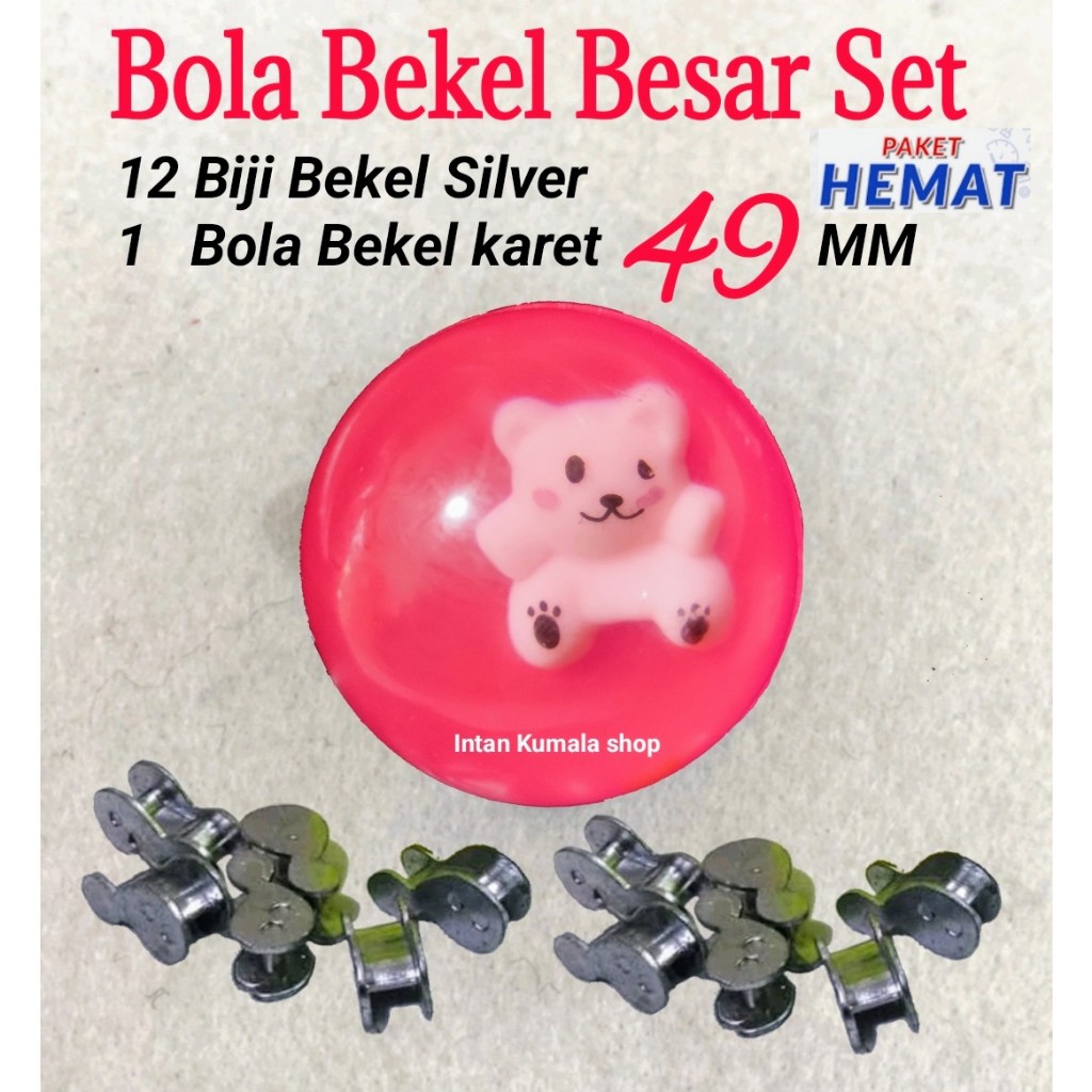 Jual MAINAN BOLA BEKEL SET BESAR DENGAN 12 BIJI LOGAM WARNA PUTIH ...