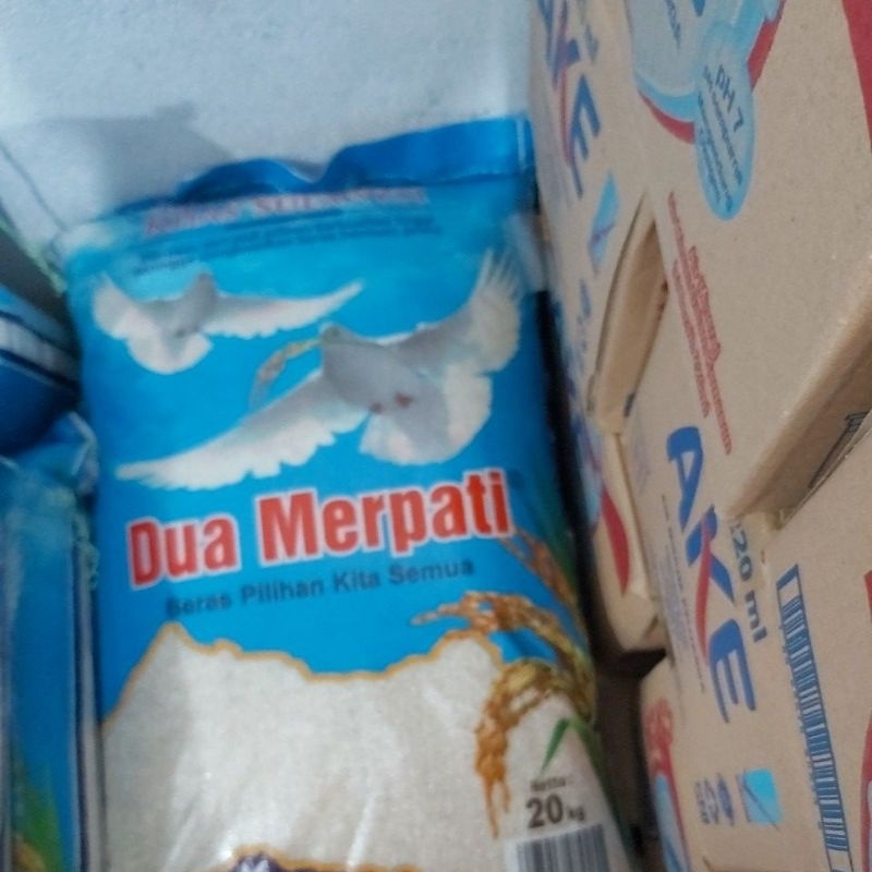 Jual Beras Dua Merpati 20 kg. Beras Daerah Khas Sulawesi | Shopee Indonesia