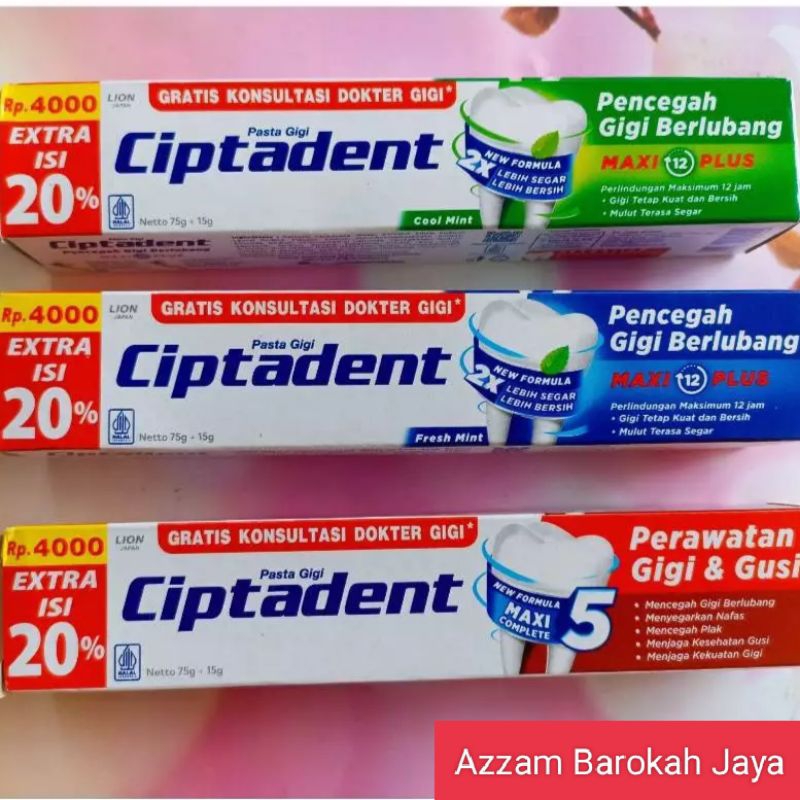 Jual Ciptadent Pasta Gigi 75 gr | Shopee Indonesia