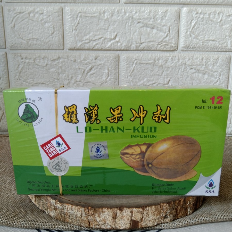 Jual LO HAN KUO INFUSION MINUMAN PANAS DALAM & BATUK | Shopee Indonesia