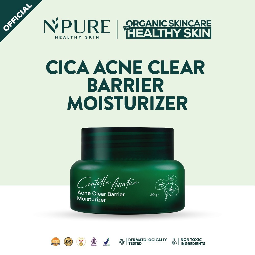 Jual CANTIK - NPURE CICA Centella Asiatica Serum / Npure CICA Toner ...