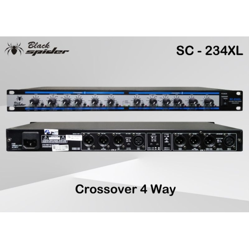 Jual CROSSOVER 234XL CROSSOVER 4 WAYY BLACKSPIDER ORIGINAL | Shopee ...