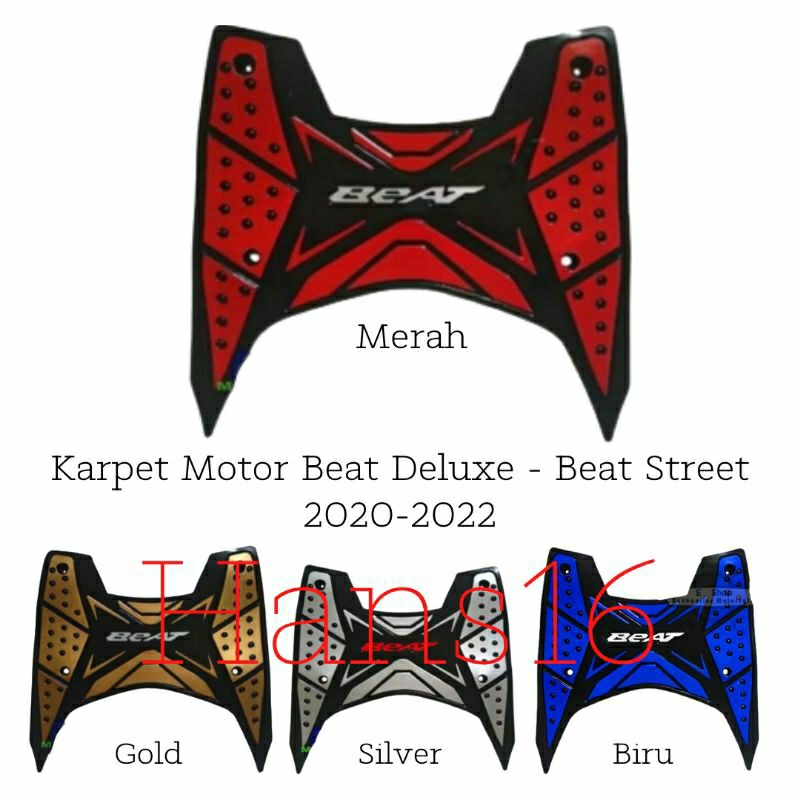 Jual Gookem Karpet Motor Honda Beat Deluxe/Cbs Iss/Street 2020-2023: Bahan Karet Tebal | Shopee ...