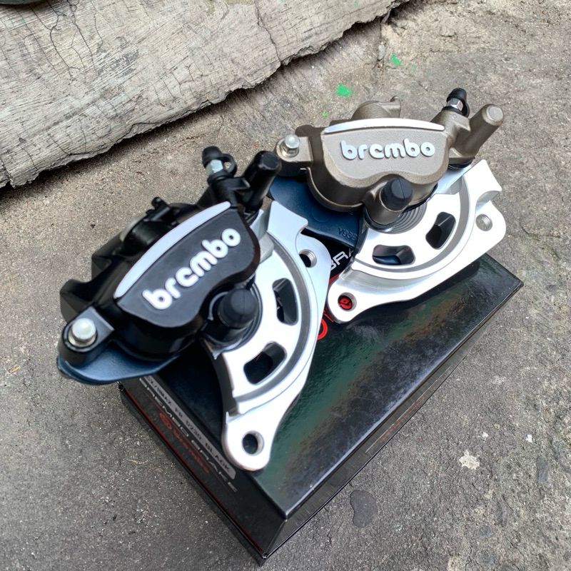 Jual Breket 2p / Kaliper samurai BR3MB0 disc lebar 220 & 260 mm untuk motor Mio smile / soul ...