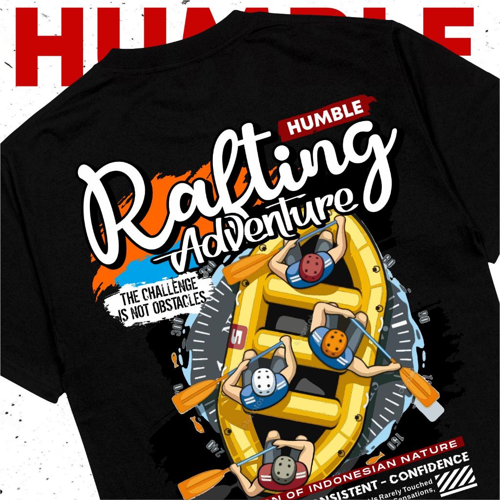 Jual Baju Kaos Distro Rafting / Arum jeram trendi / Baju Kaos Pria ...