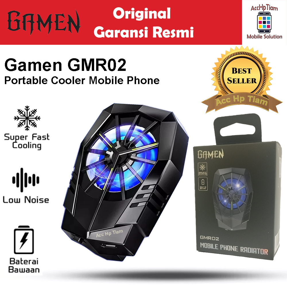 Jual Cooler Gamen GMR02 Cooling Fan Gaming - Kipas Pendingin HP ...