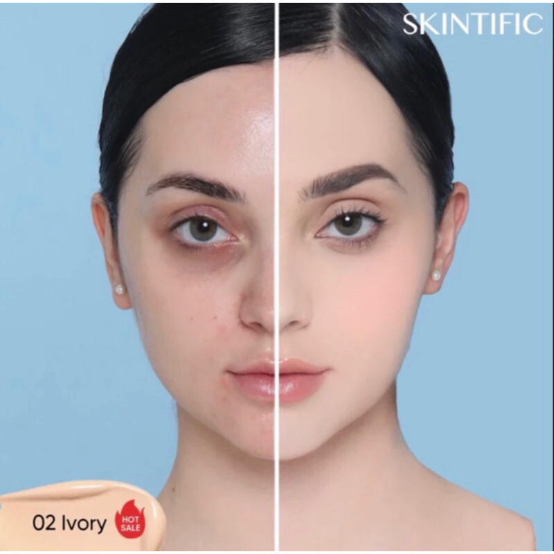 Jual Skintific Cover All Perfect Air Cushion SPF35 PA++++ BB Cushion CC Cream Serum Bedak ...