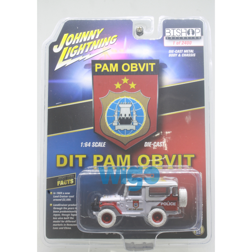 Jual Johnny White Lightning 1980 Toyota Land Cruiser Polisi Indonesia ...
