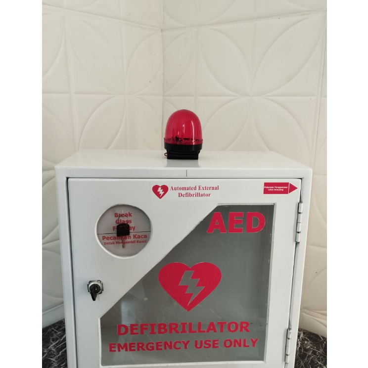 Jual Kotak AED (AED Defibrilator Box Container with Alarm)/Box AED/AED ...