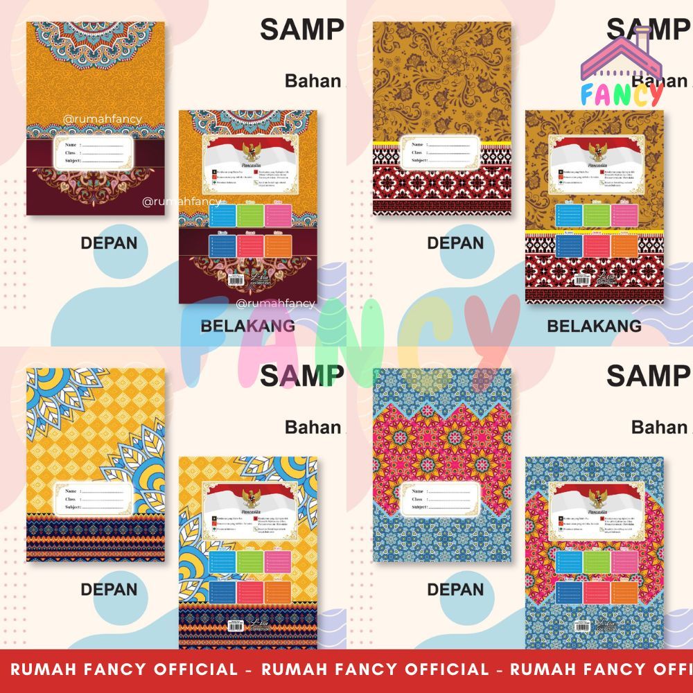 Jual [1PAK] 20 LEMBAR SAMPUL BUKU FANCY KARAKTER MOMO GIRL KWARTO BOXY ...