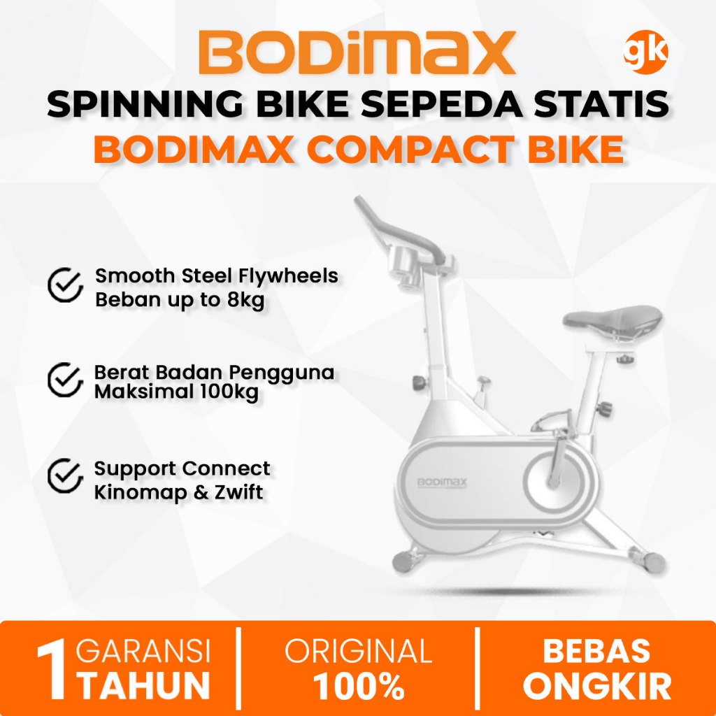 Jual BODIMAX Compact Bike Spinning Sepeda Statis Gym Indoor Fitness Alat Olahraga | Shopee Indonesia