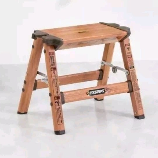 Jual Krisbow Tangga Aluminium 1 Step Motif Kayu (rebranding jadi ...