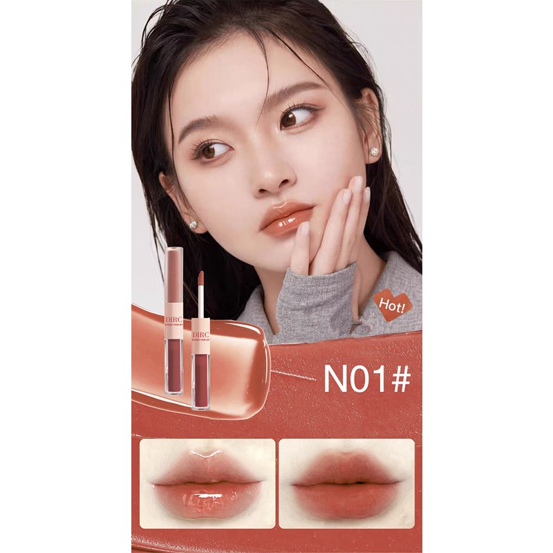 Jual CACE x DIRC 2in1 Matte + Glossy Lipstik Lip Mud Lip Cream Lip ...