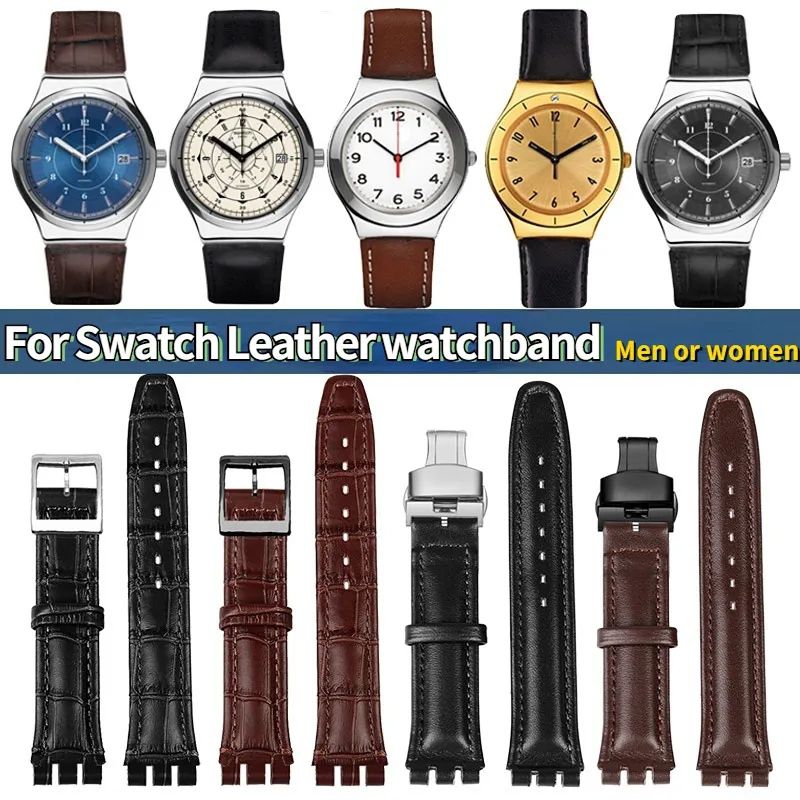Jual Tali Strap Jam Swatch Kulit Tali Jam Tangan Swatch Kulit 19mm