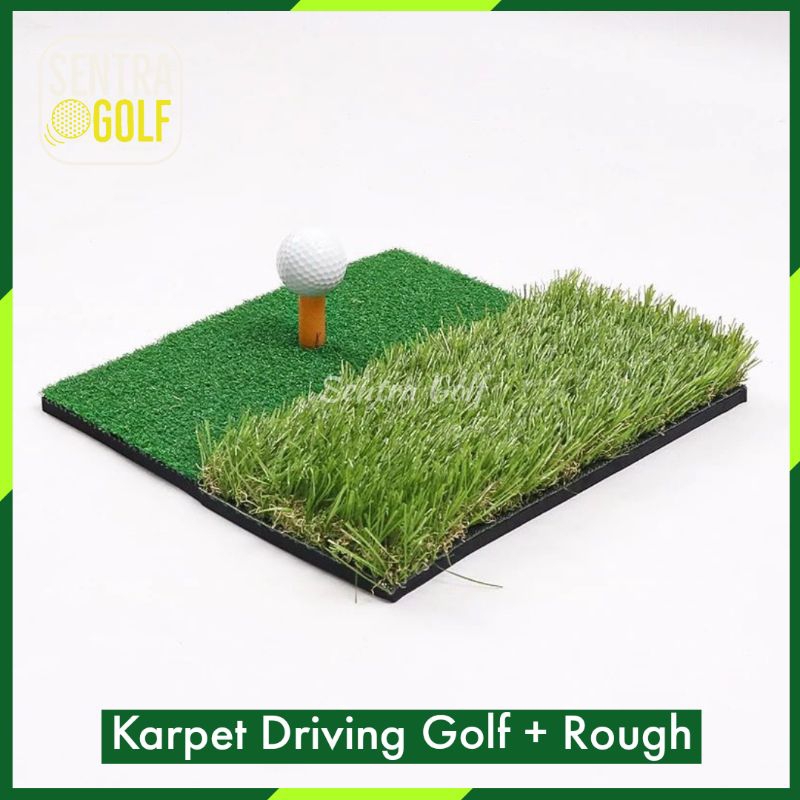 Jual Karpet Driving Golf + Rough Ukuran 30×30 cm / Hitting Mat Golf ...