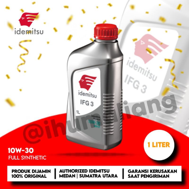 Jual IDEMITSU 10W-30 ORIGINAL | Shopee Indonesia
