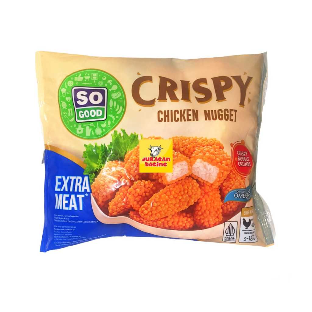 Jual So Good Crispy Chicken Nugget 400gr | Shopee Indonesia