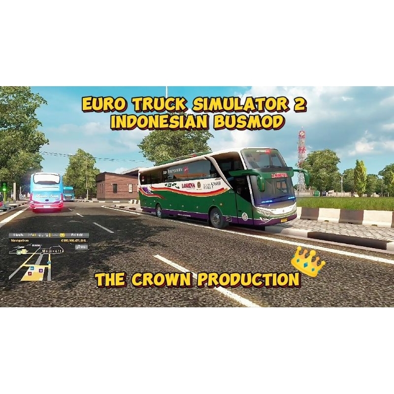 Jual Euro Truck Simulator 2 Canter dan Busmod Indonesia Lengkap Games ...