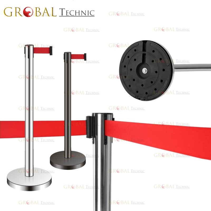 Jual Standing Barrier Queue Line / Tiang Antrian Stainless Penghalang ...