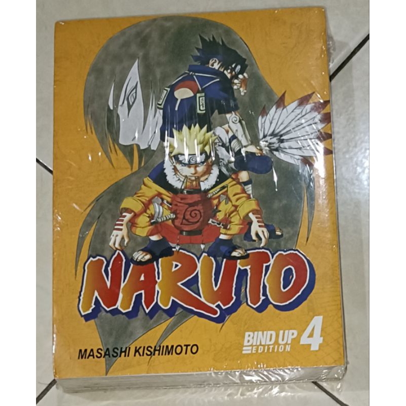 Jual komik Naruto bind up edition 4 original segel | Shopee Indonesia