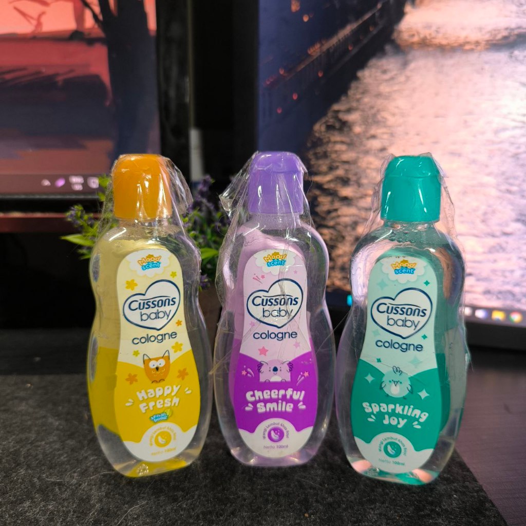 Jual Cussons Baby Cologne Sparkling Joy - Cheerful Smile- Happy Fresh ...
