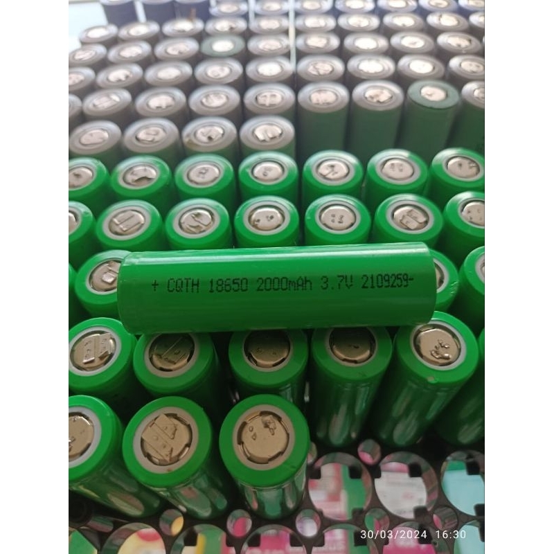 Jual Baterai Lithium Ion 18650 High Drain 10C Batere Isi Ulang | Shopee Indonesia