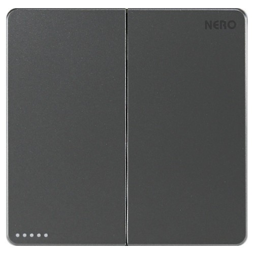 Jual NERO CASA X2 BLACK MATTE HITAM STOP KONTAK / SAKLAR SERI ENGKEL 1 ...