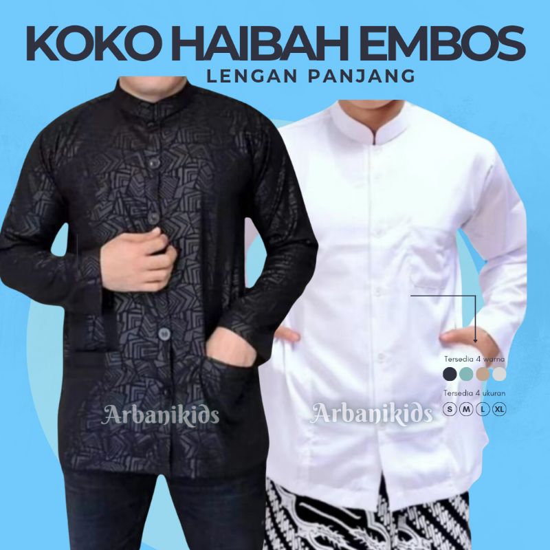 Jual Baju koko sultan Kemko Sultan Embos Premium Lengan Panjang Pria ...