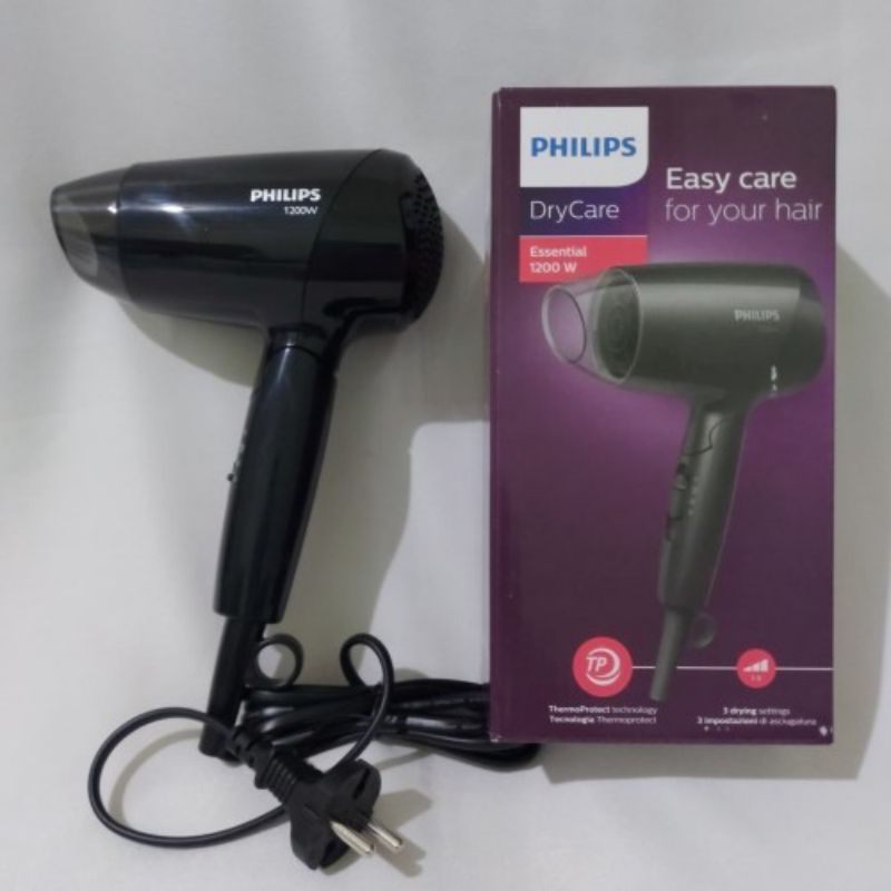 Jual Philips BHC010 HITAM ORIGINAL & Philips hair dryer 3000 1600 watt | Shopee Indonesia
