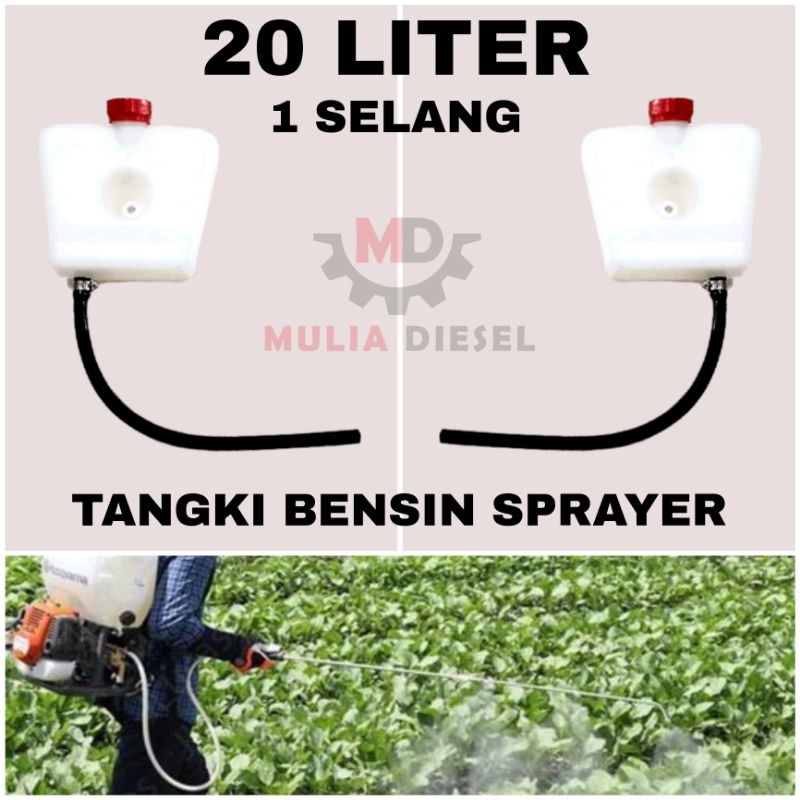 Jual Tangki Teng Bensin Mesin Semprot Sprayer Hama TU26 TU 26 20 LITER ...
