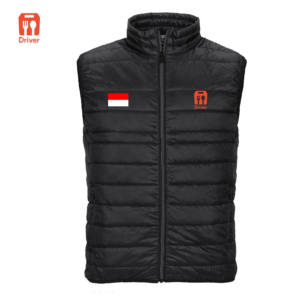 Jual rompi taslan driver shopee original / vest driver ojol shopefood ...