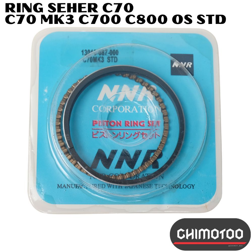 Jual Ring Seher Piston Honda C70mk3 C70 C 70 C700 C 700 C800 C 800 Os ...