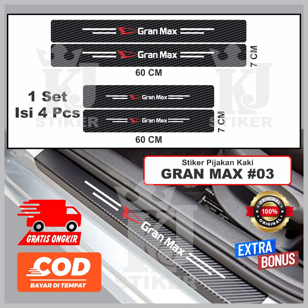 Jual Stiker Mobil Stiker Pelindung Pijakan Pintu Mobil GRAND MAX Kode ...