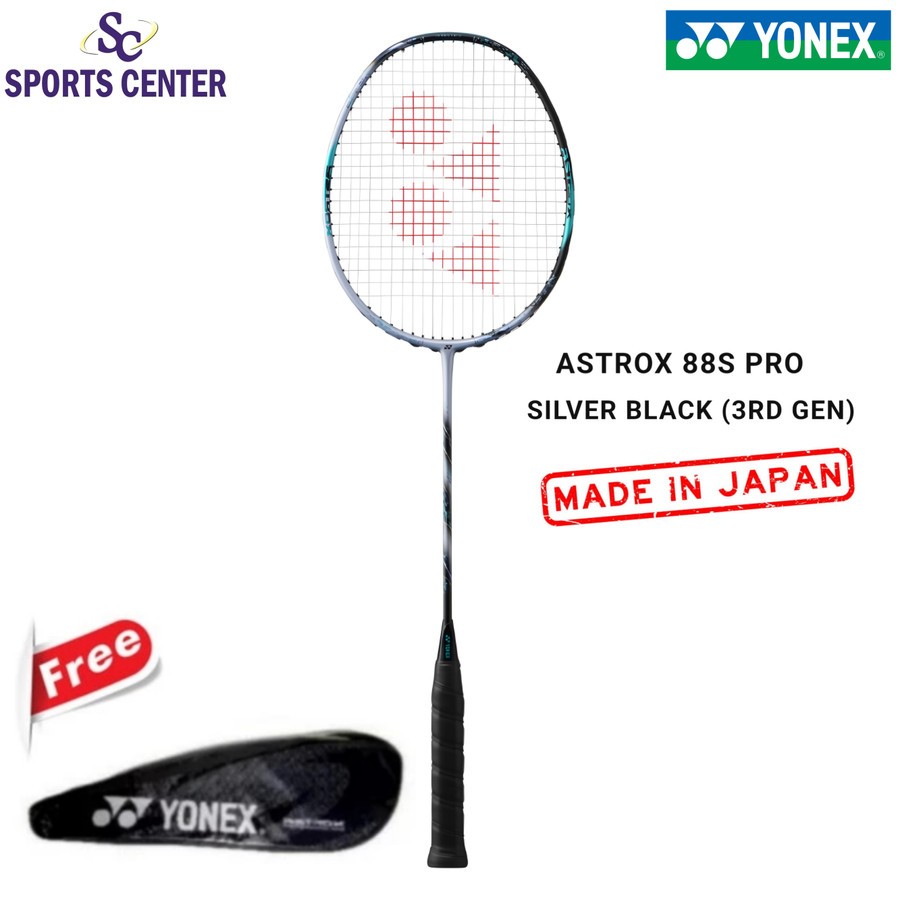 Jual New Raket Badminton Yonex Astrox 88S / 88 S PRO 3RD GEN Silver ...