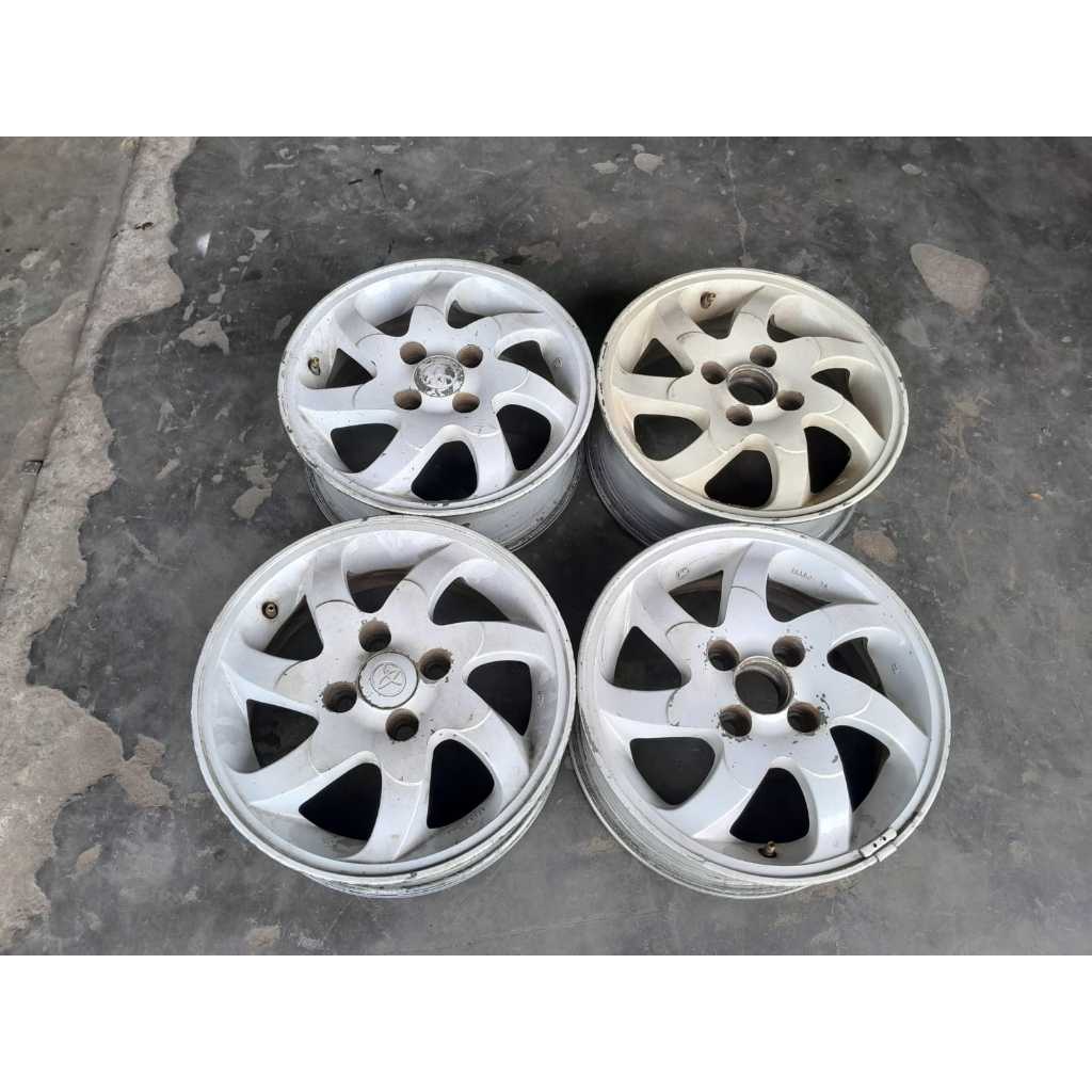 Jual velg mobil std soluna ring 14 pcd 4x100 vios calya sigra | Shopee ...