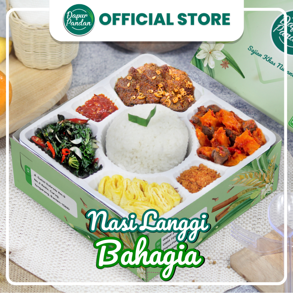 Jual Nasi Langgi Bahagia Nasi Box Lunch Box Ready Cepat Terenak ...