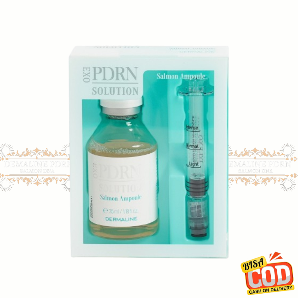 Jual Serum Dermaline PDRN Salmon DNA Brightening Essence Skin Bosster Glowing 35ml | Shopee ...