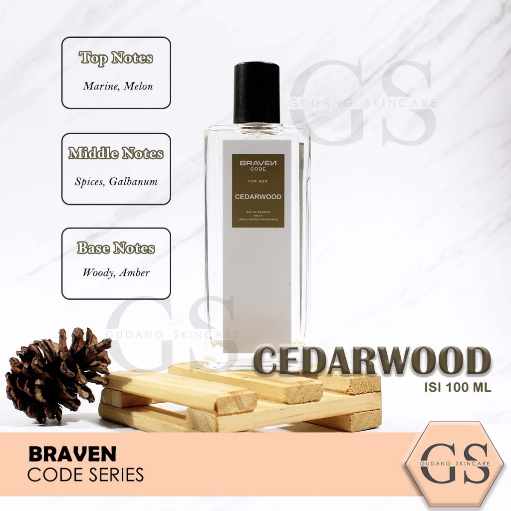 Jual BRAVEN Parfum Pria Tahan Lama Code Series 100ml Eau De Parfume Men ...