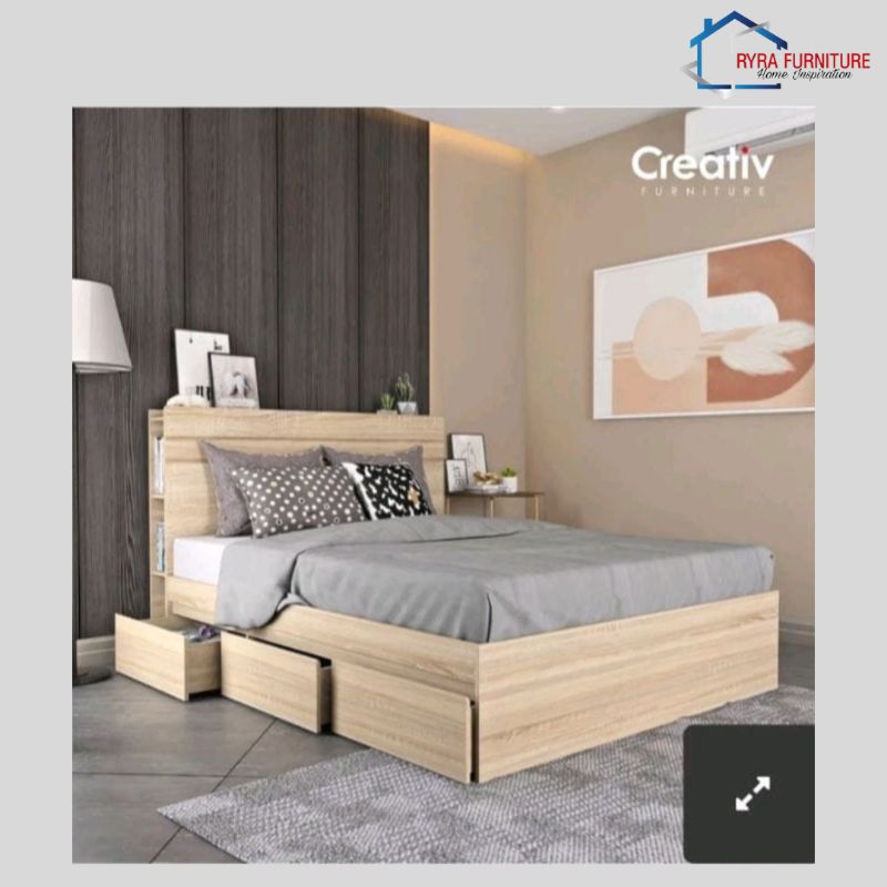 Jual ACTIV - ACURA BD 160 - DIVAN LACI SANDARAN PANEL/DIVAN LACI MODERN ...