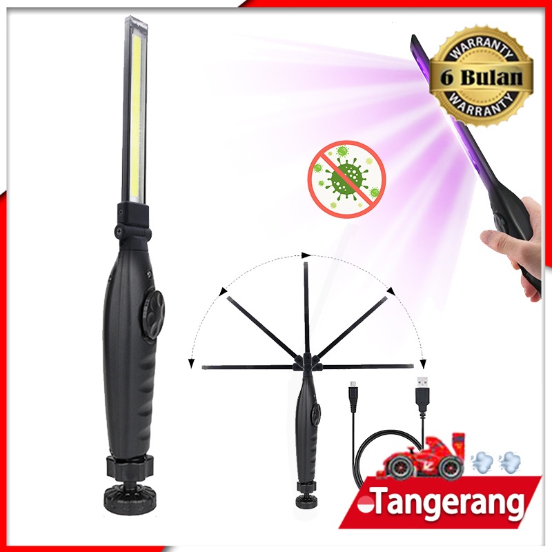 Jual Lampu UVC Sterilizer / Lampu UV Portable Handheld Ultraviolet ...