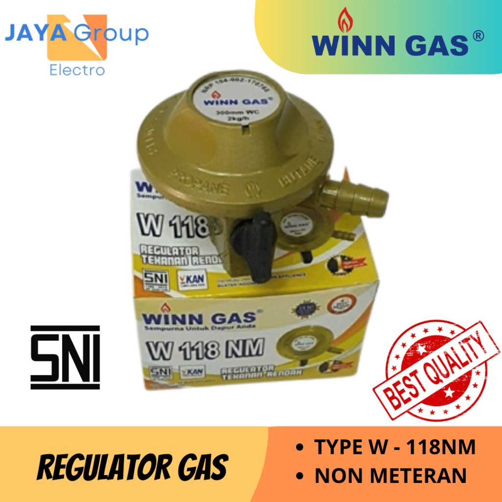 Jual REGULATOR GAS WINGAS W-118 W-118NM W-900M W-181M W-181NM | Shopee ...
