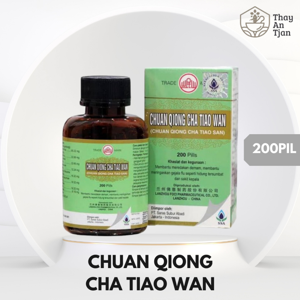 Jual CHUAN QIONG CHA TIAO WAN | OBAT FLU DEMAM SAKIT KEPALA | Shopee ...