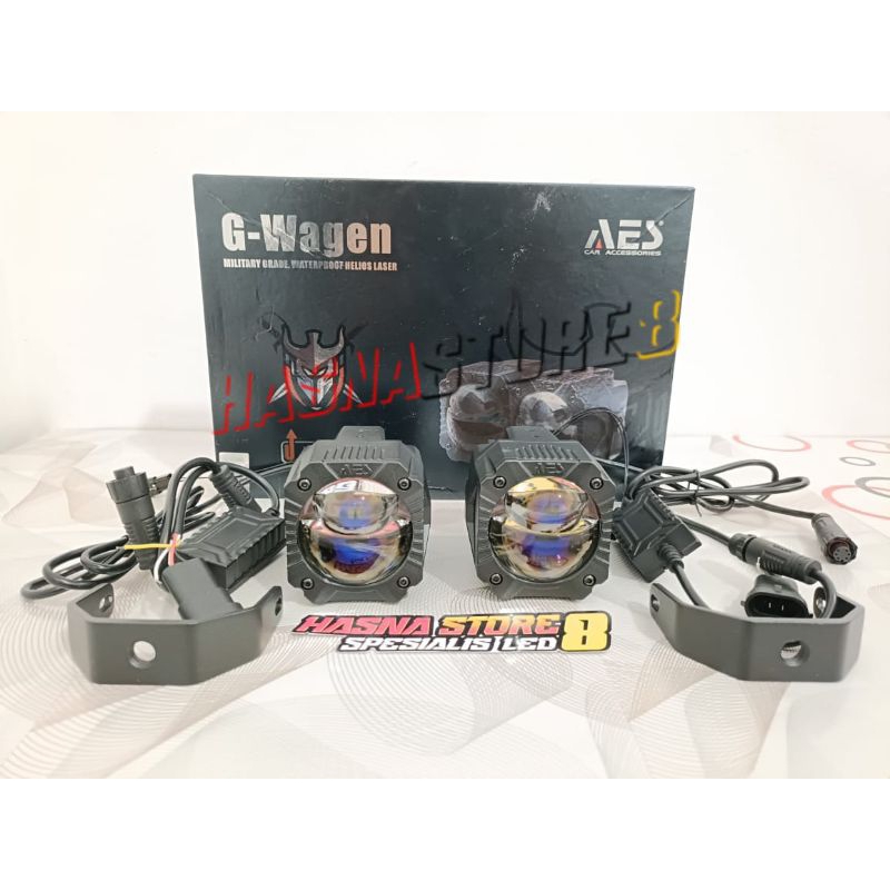 Jual BILED PROJECTOR AES 2 INCH G WAGEN IP67 WATERPROF 60 WAT | Shopee ...