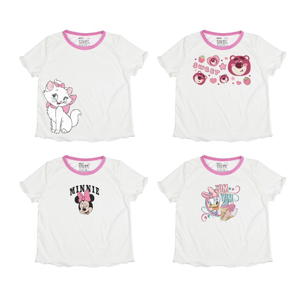 Jual KOFU KIDS - Pakaian Anak Perempuan Gambar Disney Minnie Mouse ...