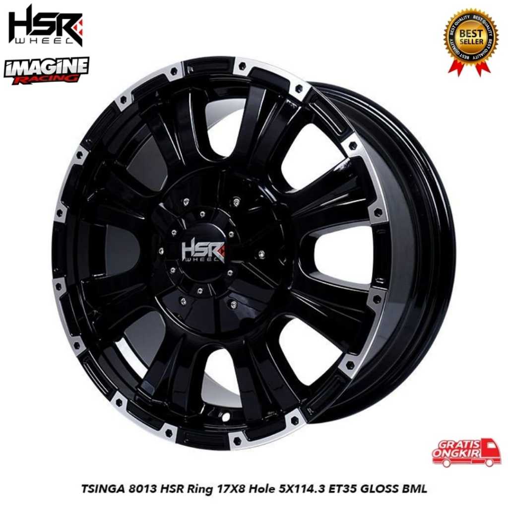 Jual Velg racing mobil ring 17 rush terios xpander innova hole 5x114,3 hsr tsinga | Shopee Indonesia