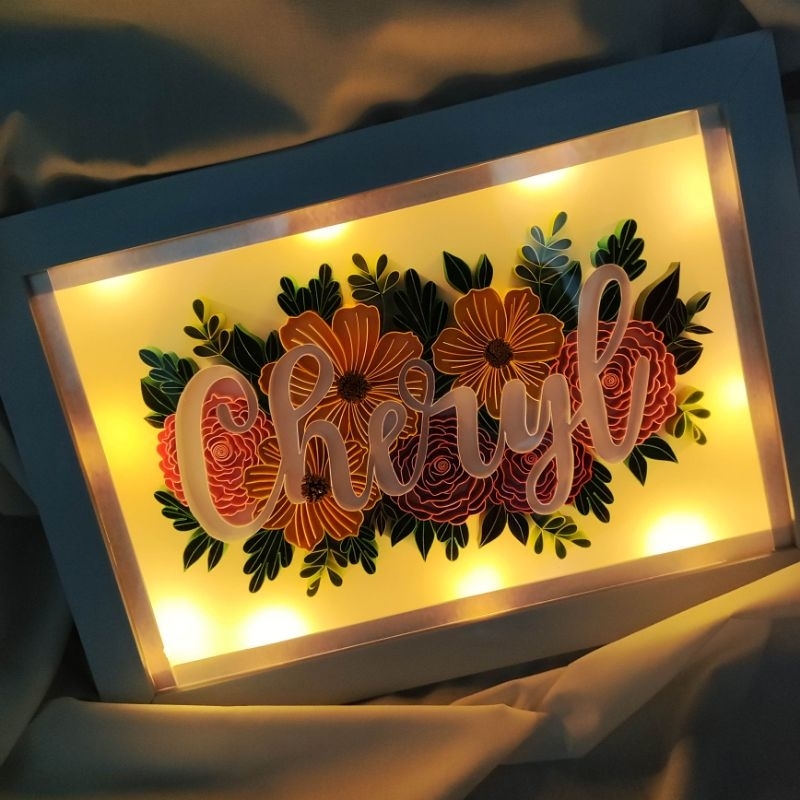 Jual Quilling Frame / Pigura 3D /Kado Unik / Kado Wisuda / Gift Hadiah ...